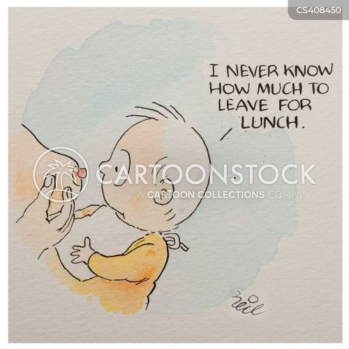 Breastfeed Cartoons and Comics - funny pictures from CartoonStock