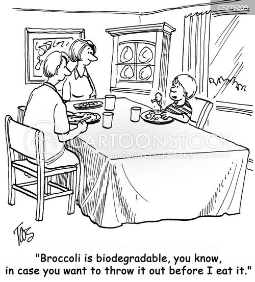 Broccoli Cartoons and Comics - funny pictures from CartoonStock
