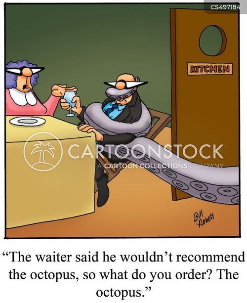 Octopus Cartoons and Comics - funny pictures from CartoonStock