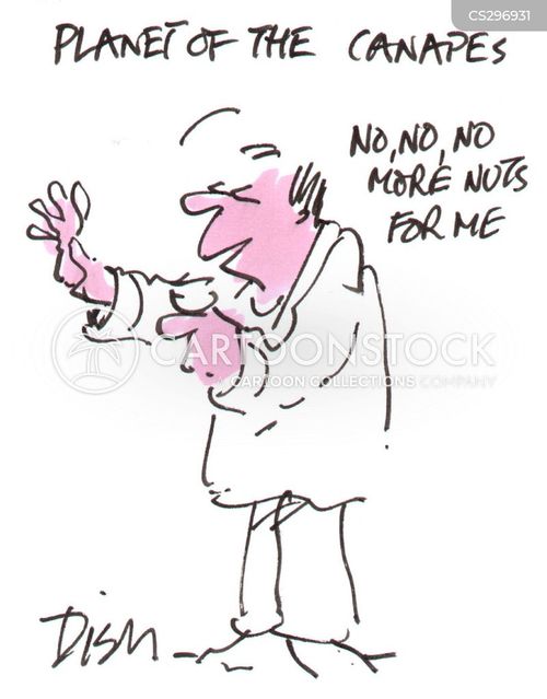 Party Nibbles Cartoons and Comics - funny pictures from CartoonStock