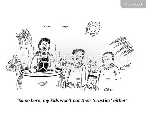 Bread Crust Cartoons and Comics - funny pictures from CartoonStock