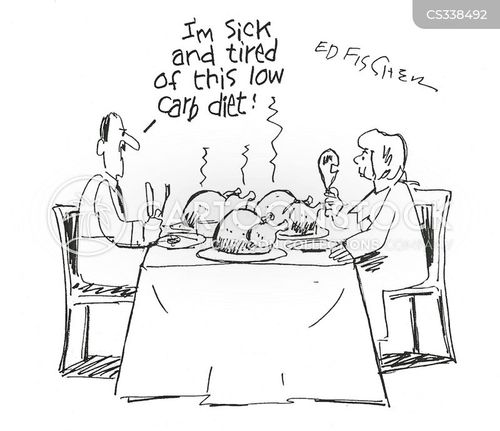 Low Carb Cartoons and Comics - funny pictures from CartoonStock