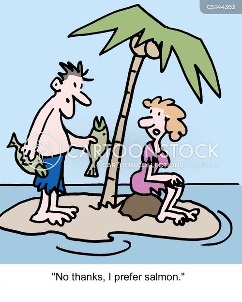 Fish Craving Cartoons and Comics - funny pictures from CartoonStock