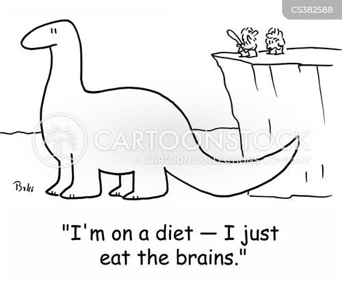 Evolution Of Diet Cartoons and Comics - funny pictures from CartoonStock
