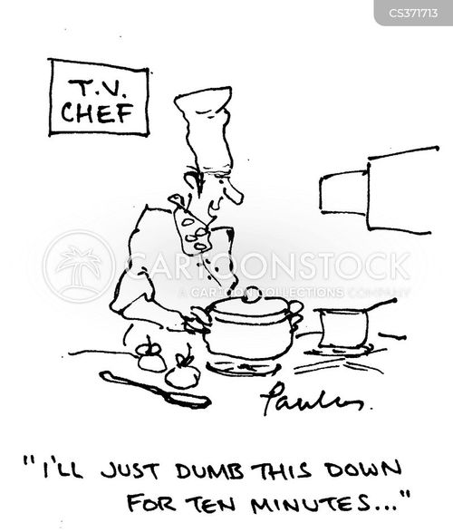 Tv Chef Cartoons and Comics - funny pictures from CartoonStock
