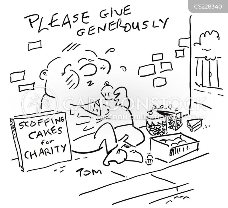 Charity Collection Cartoons and Comics - funny pictures from CartoonStock