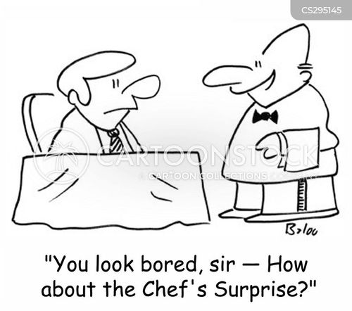 Chef's Surprise Cartoons and Comics - funny pictures from CartoonStock