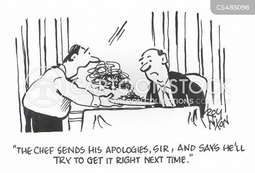 Burnt Food Cartoons and Comics - funny pictures from CartoonStock