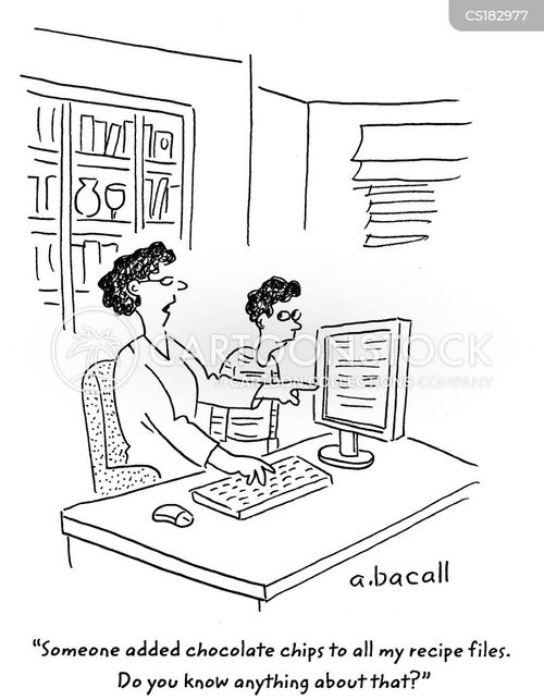 Recipe File Cartoons and Comics - funny pictures from CartoonStock