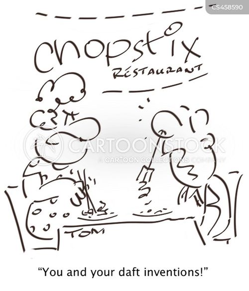 Chopsticks Cartoons and Comics - funny pictures from CartoonStock