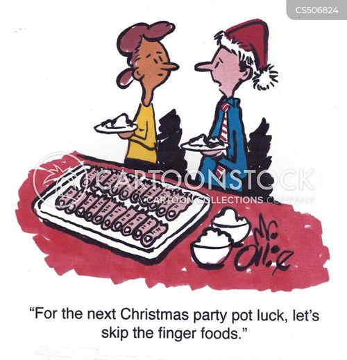 Christmas Food Cartoons and Comics - funny pictures from CartoonStock
