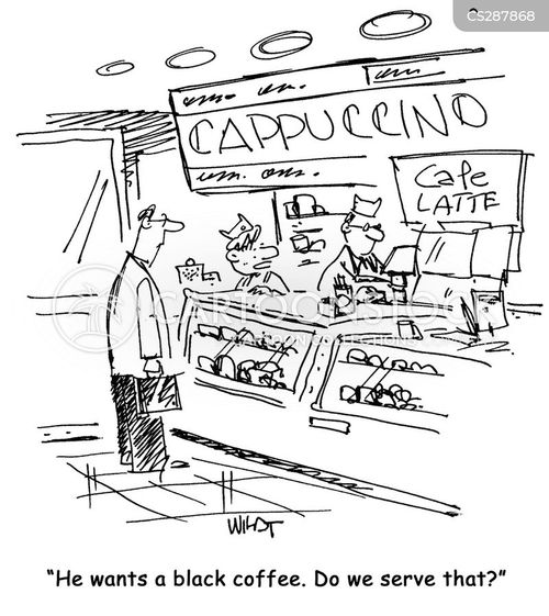 Coffee House Cartoons and Comics - funny pictures from CartoonStock