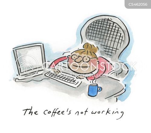 Broken Coffee Maker Cartoons and Comics - funny pictures from CartoonStock