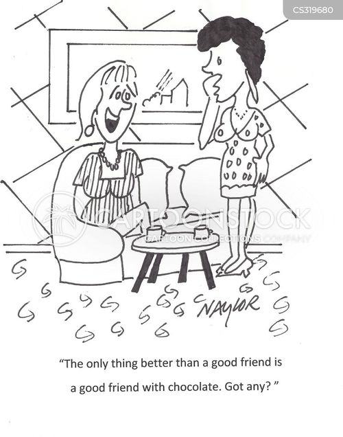 Good Friends Cartoons and Comics - funny pictures from CartoonStock