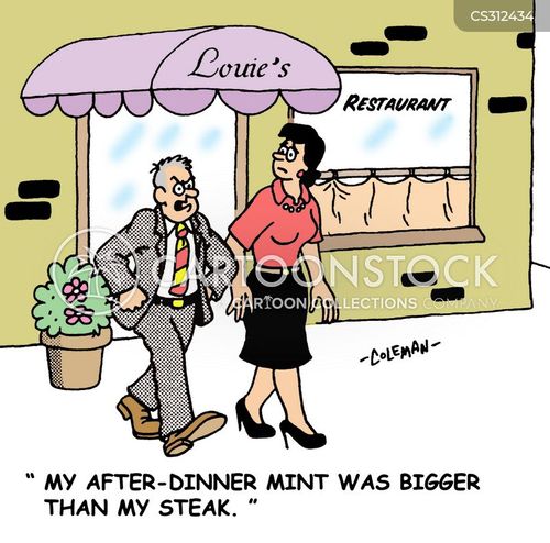 After Dinner Cartoons and Comics - funny pictures from CartoonStock