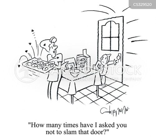 Slamming Cartoons and Comics - funny pictures from CartoonStock