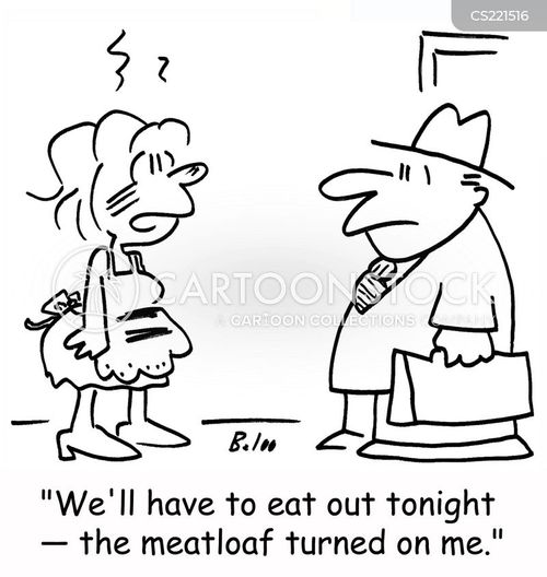 Meatloaves Cartoons and Comics - funny pictures from CartoonStock