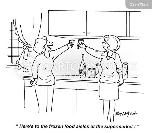 Frozen Dinner Cartoons and Comics - funny pictures from CartoonStock