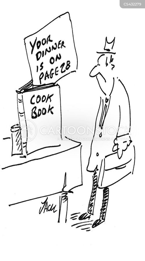 Cookbook Cartoons and Comics - funny pictures from CartoonStock