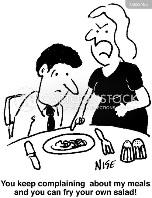 Bad At Cooking Cartoons and Comics - funny pictures from CartoonStock