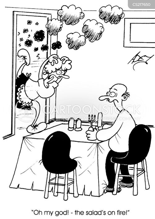 Can't Cook Cartoons and Comics - funny pictures from CartoonStock