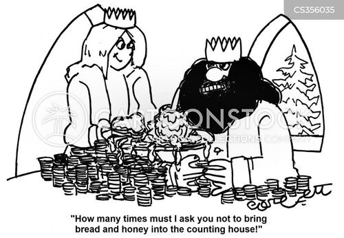 Counting House Cartoons and Comics - funny pictures from CartoonStock