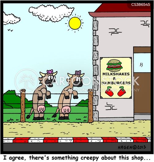 Milkshake Cartoons and Comics - funny pictures from CartoonStock