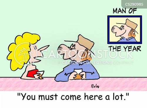 Intimidating Man Cartoons and Comics - funny pictures from CartoonStock