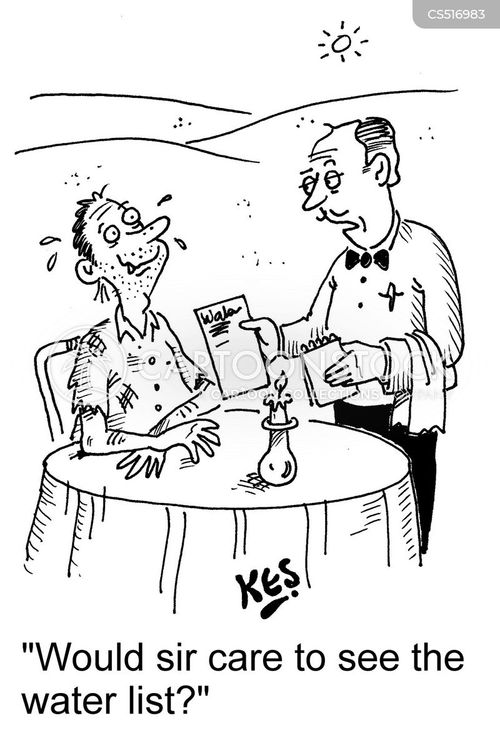 Perrier Water Cartoons and Comics - funny pictures from CartoonStock