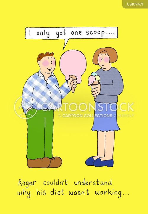 Impossible Diet Cartoons and Comics - funny pictures from CartoonStock