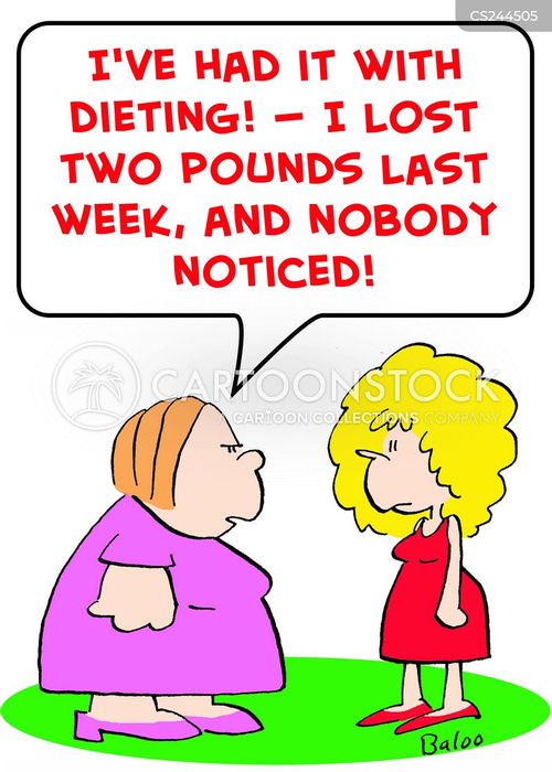 Weightwatching Cartoons and Comics - funny pictures from CartoonStock