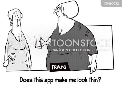 Thinness Cartoons and Comics - funny pictures from CartoonStock