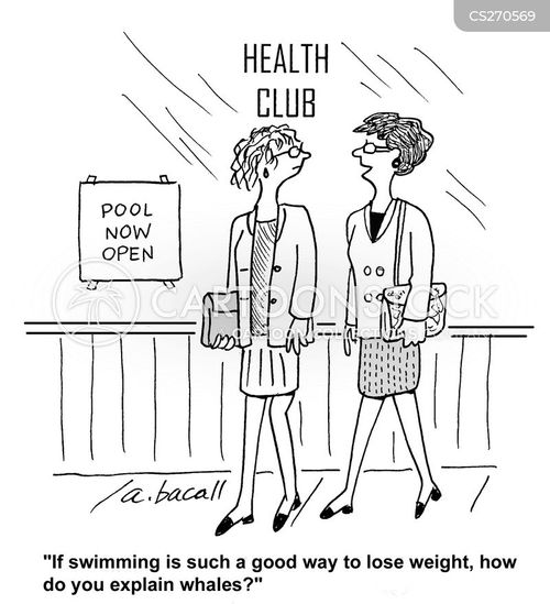 Swimmer Nutrition Cartoons and Comics - funny pictures from CartoonStock