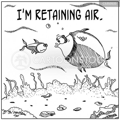 Retaining Water Cartoons and Comics - funny pictures from CartoonStock