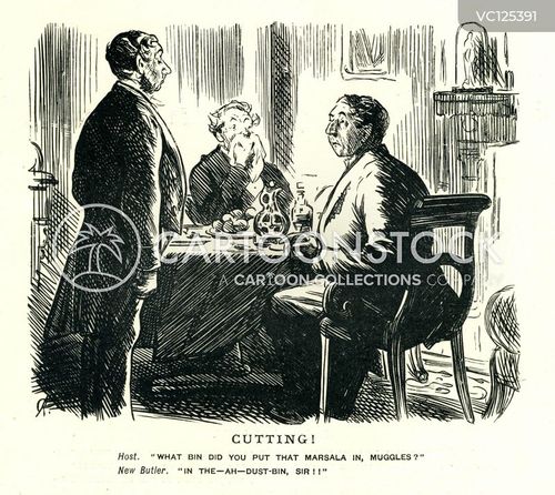 The Butler Did It Cartoons and Comics - funny pictures from CartoonStock