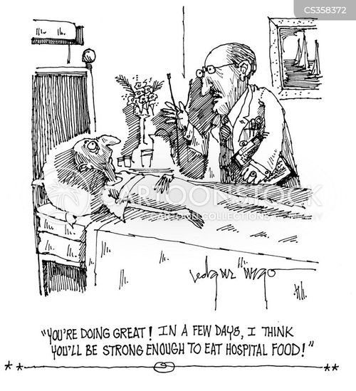 Hospital Food Cartoons and Comics - funny pictures from CartoonStock