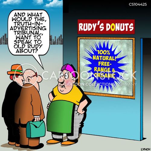 False Advertising Cartoons and Comics - funny pictures from CartoonStock