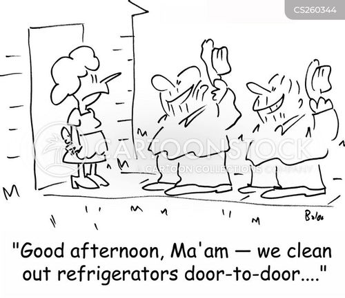Clean Out Fridge Cartoons and Comics - funny pictures from CartoonStock