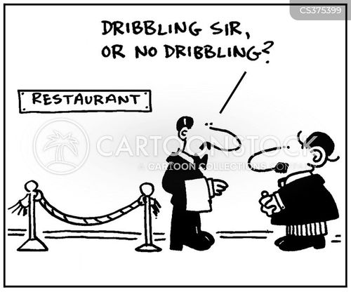 Dribbling Cartoons and Comics - funny pictures from CartoonStock