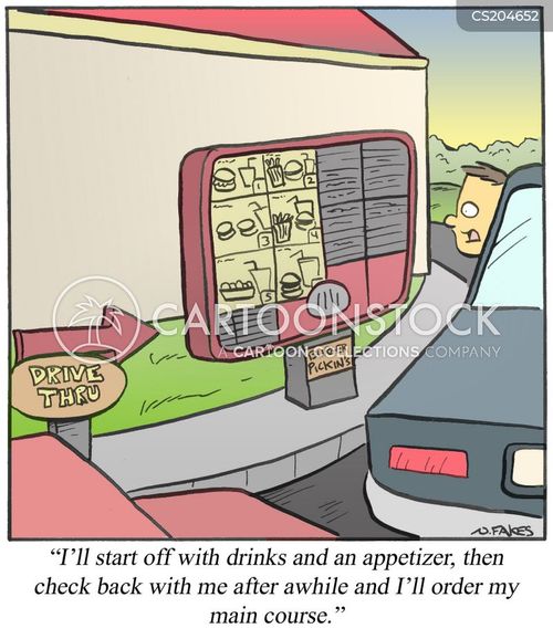 To-go Order Cartoons and Comics - funny pictures from CartoonStock