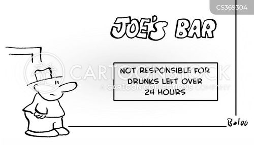 24 Hour Bar Cartoons and Comics - funny pictures from CartoonStock