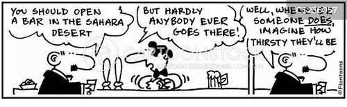 Sahara Desert Cartoons and Comics - funny pictures from CartoonStock