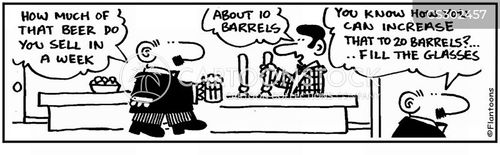 Beer Glass Cartoons and Comics - funny pictures from CartoonStock