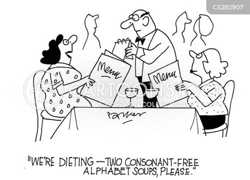 Consonants Cartoons and Comics - funny pictures from CartoonStock