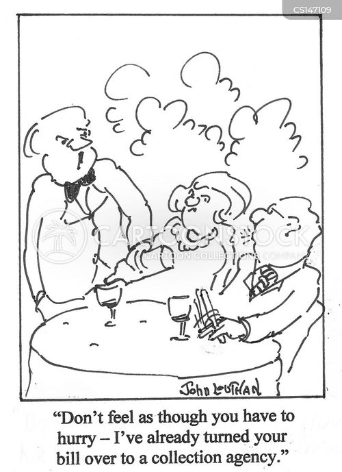Collection Agencies Cartoons and Comics - funny pictures from CartoonStock