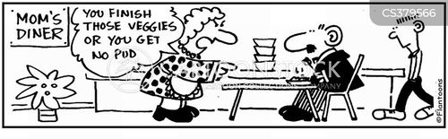Eating Vegetables Cartoons and Comics - funny pictures from CartoonStock