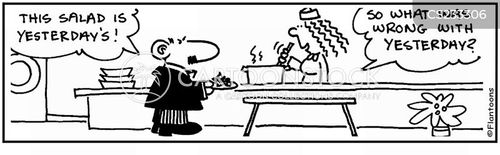 Food Leftovers Cartoons and Comics - funny pictures from CartoonStock