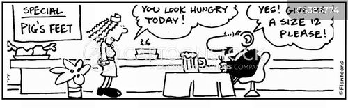 Pigs Feet Cartoons and Comics - funny pictures from CartoonStock