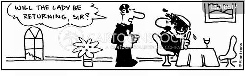 Returning Customers Cartoons and Comics - funny pictures from CartoonStock