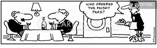Mushy Peas Cartoons and Comics - funny pictures from CartoonStock